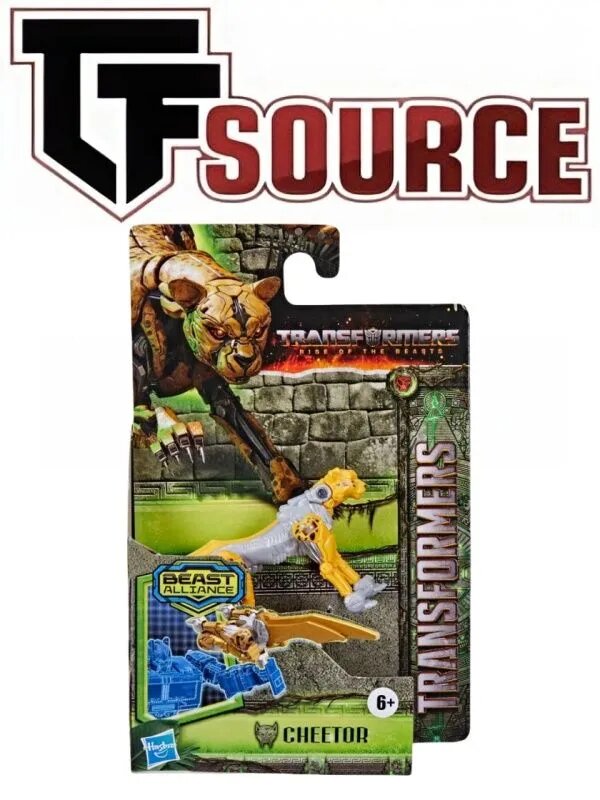 Трансформеры игрушки Hasbro Transformers: Rise of the Beasts Movie Beast Battle Masters Cheetor 7.5cm