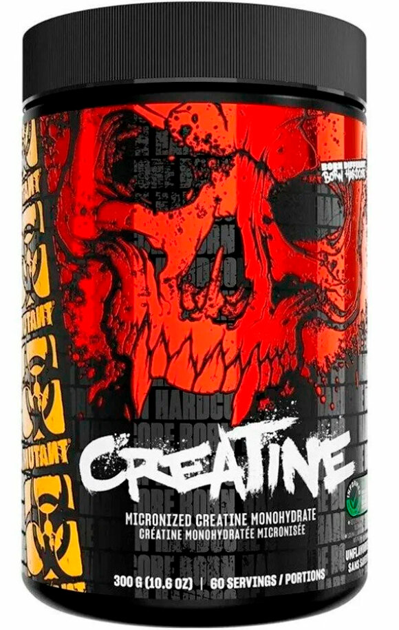 Микронизированный креатин Mutant Creatine, Без вкуса / 300 г,