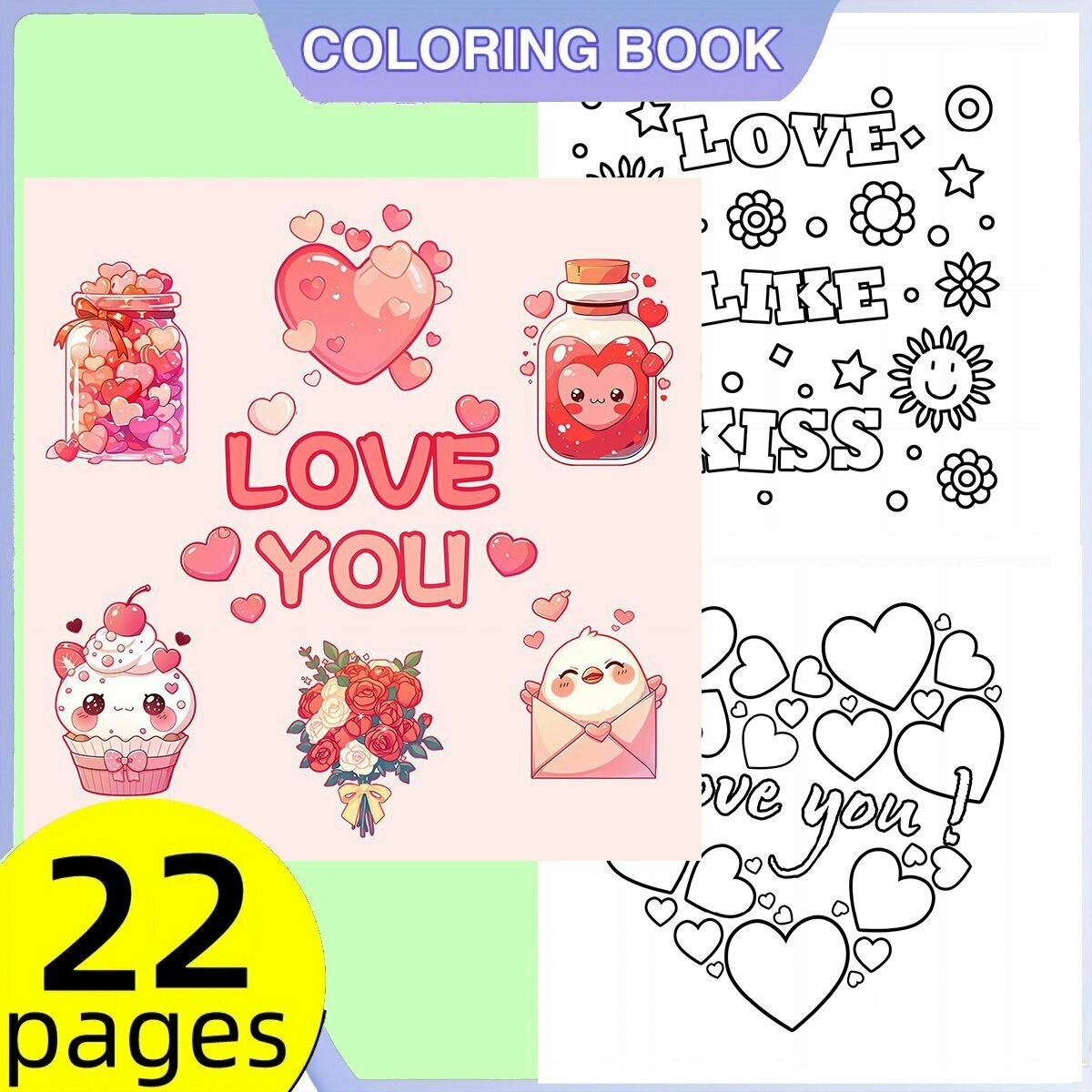 Книга для раскрашивания арт-раскраска для детей и взрослых Творчество, вдохновение и отдых