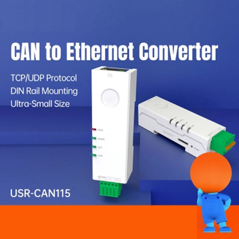 CAN-Ethernet конвертер USR-CAN115 BADODOSECURITY — фото 1