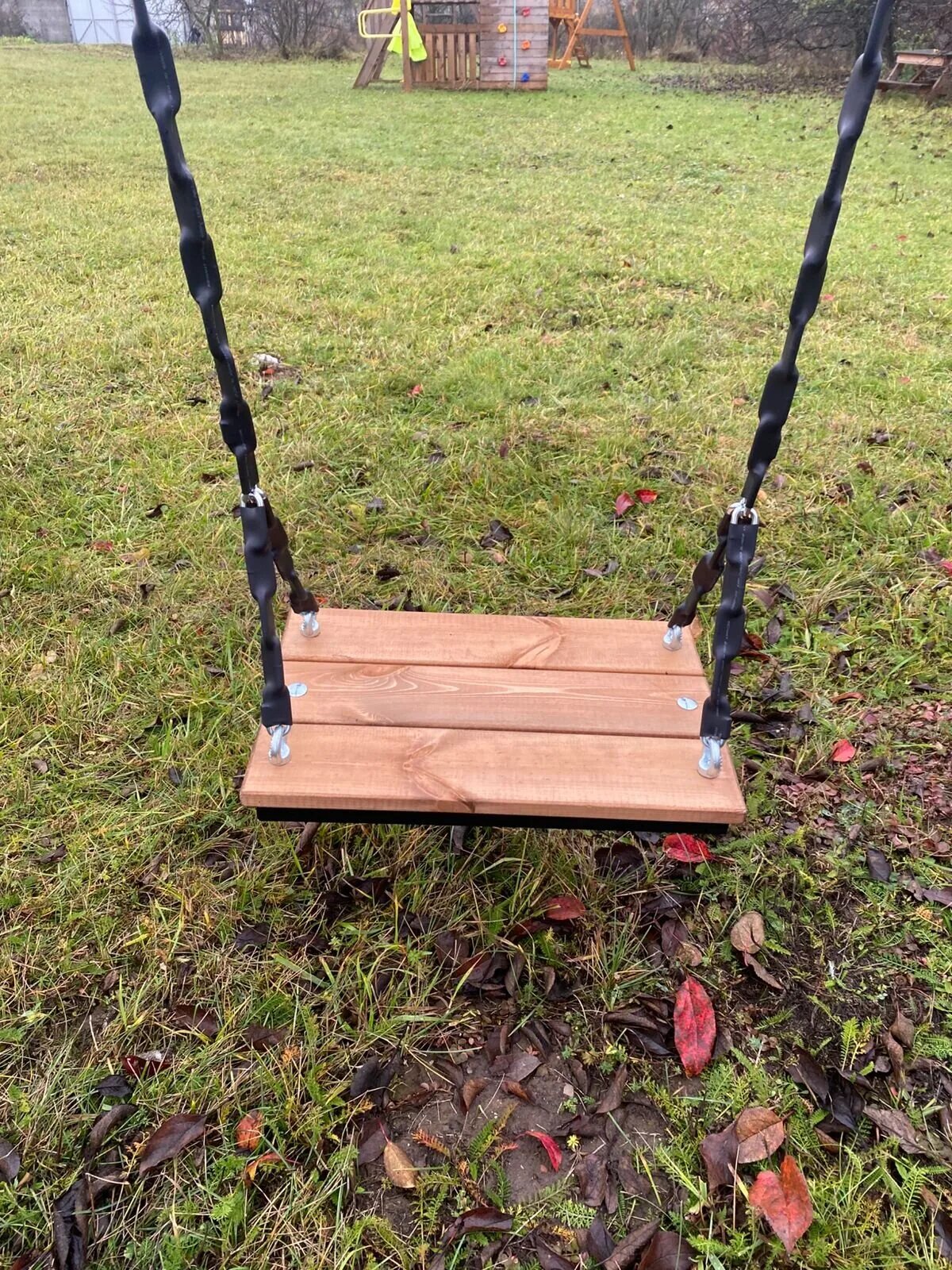 Качели детские на цепях без спинки