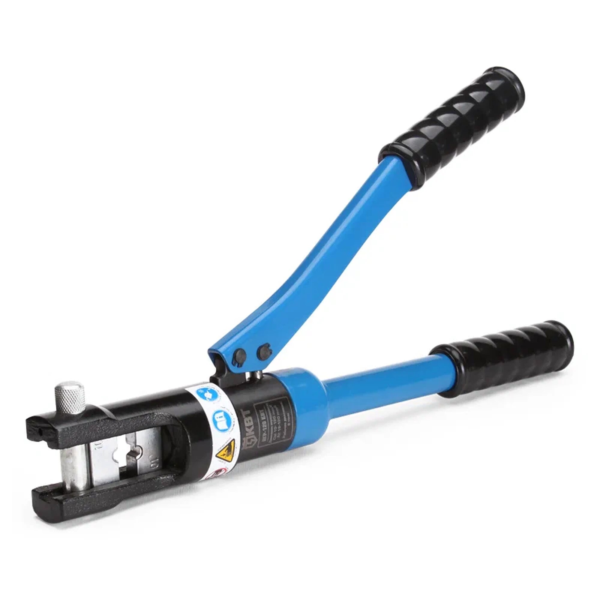 Пресс гидравлический ручной КВТ ПГР-120, 410 мм, макс. усилие 8 т, в кейсе