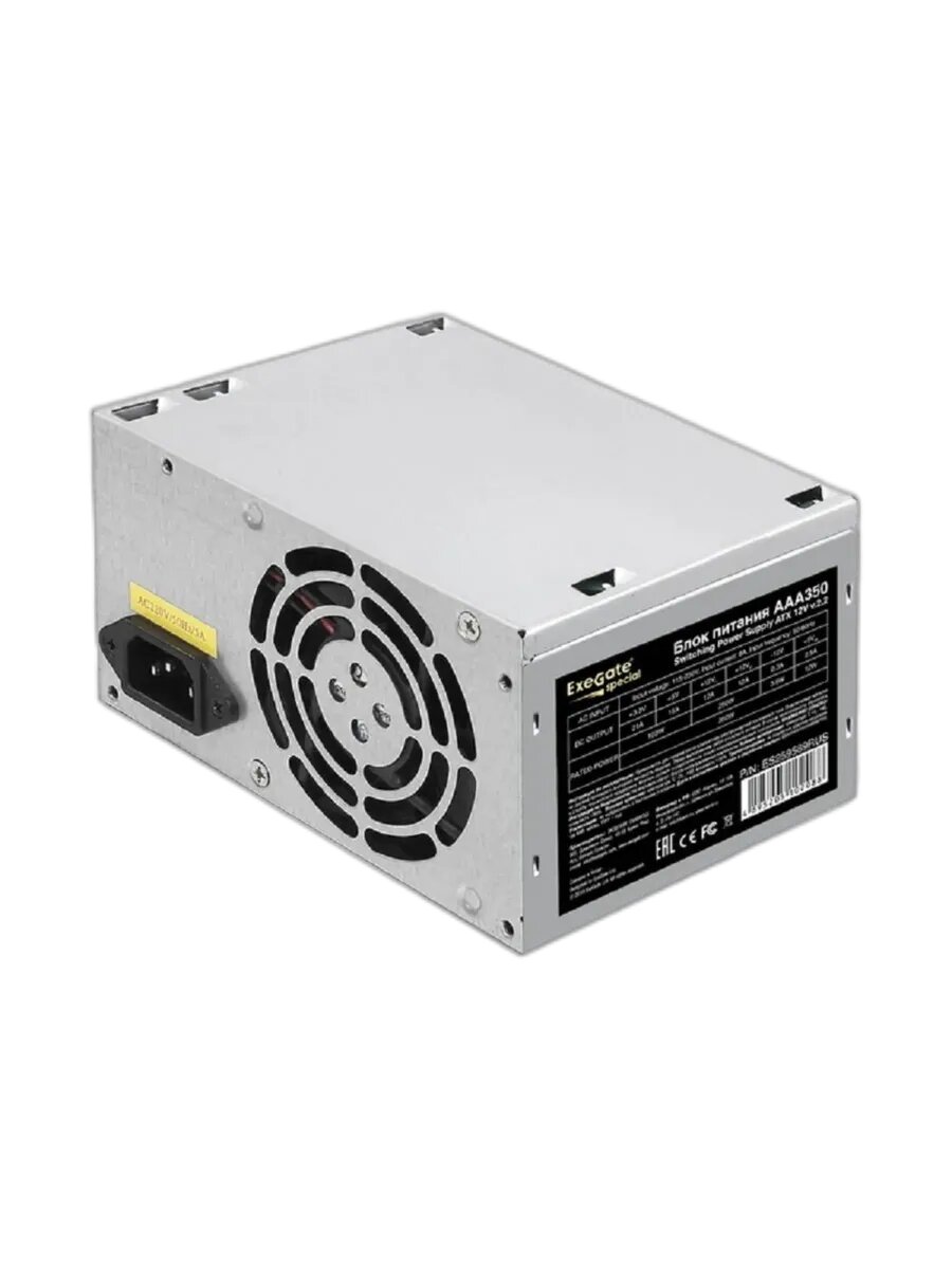Блок питания AAA350 ES259589RUS 4 pin CPU, 2 SATA