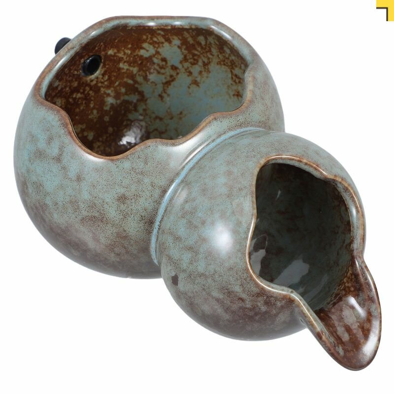 Элегантный Керамический Фонтан С Потоком Воды 14.50X10.00X7.00Cm