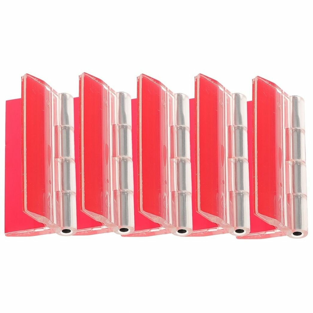 Самоклеящиеся петли из акрила с нержавеющей осью для долговременного использования 5 шт