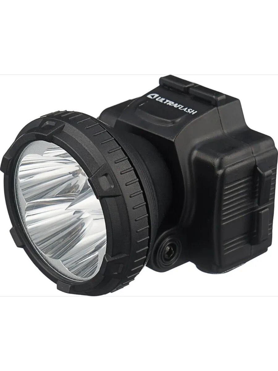 Фонарь налобный светодиодный (11648) LED5365 Черный