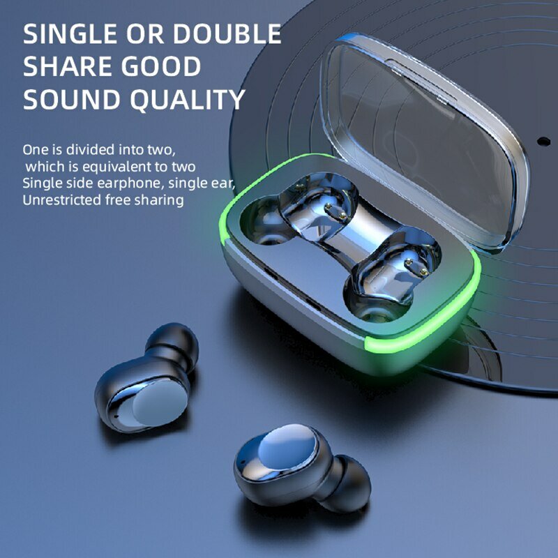 Наушники TWS Y60 Air Pro Fone Bluetooth для Xiaomi Наушники с шумоподавлением и микрофоном Наушники A6R Беспроводная Blu