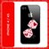 Чехол на Apple iPhone 4/4S / Айфон 4/4S с принтом "Игральные кубики любви - 14 ф...