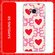 Чехол на Samsung Galaxy S8 / Самсунг Галакси С8 с принтом "Hearts and ribbons 1 ...