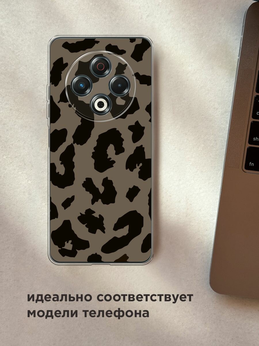 Чехол на Tecno Spark 30 / Текно Спарк 30 с принтом "Леопардовые пятна паттерн 1" — фото 1