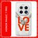 Чехол на Honor Magic 7 Pro / Хонор Мэджик 7 Про с принтом "Love holding hands - ...