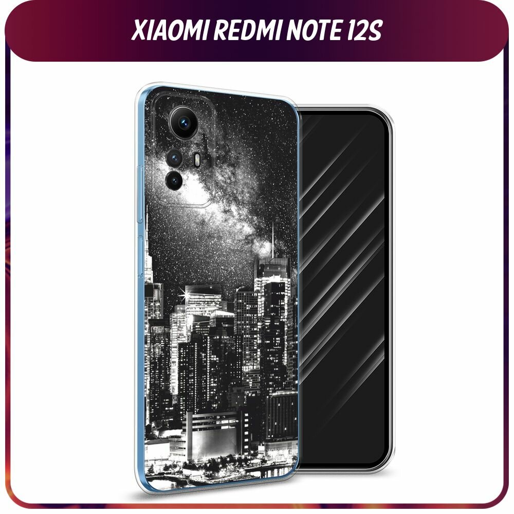 Чехол на Xiaomi Redmi Note 12S / Сяоми Редми Ноут 12S с принтом "Ночной Нью-Йорк"