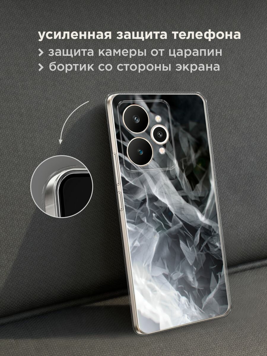 Силиконовый чехол на Realme 15 / Реалми 15 с принтом "Абстракция 9" — фото 1