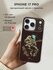 Чехол на Apple iPhone 17 Pro / Айфон 17 Про с принтом "Космонавт гитарист"
