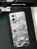 Чехол на OnePlus 9 Pro / ВанПлас 9 Про с принтом "Драконы и Солнце", прозрачный