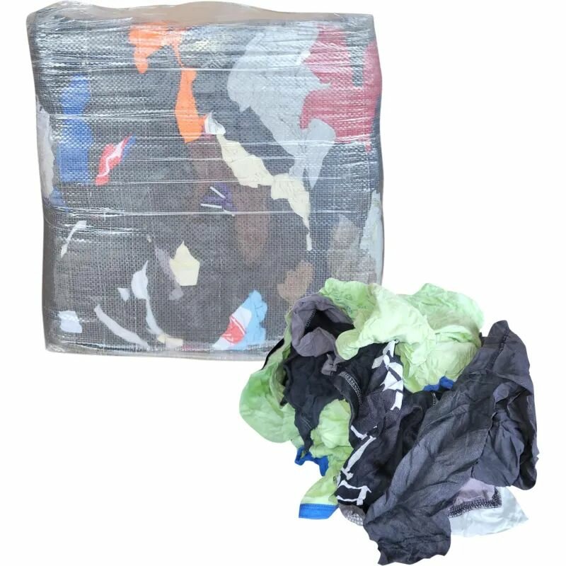 Ветошь трикотаж маечный Выбор Есть, 10 кг