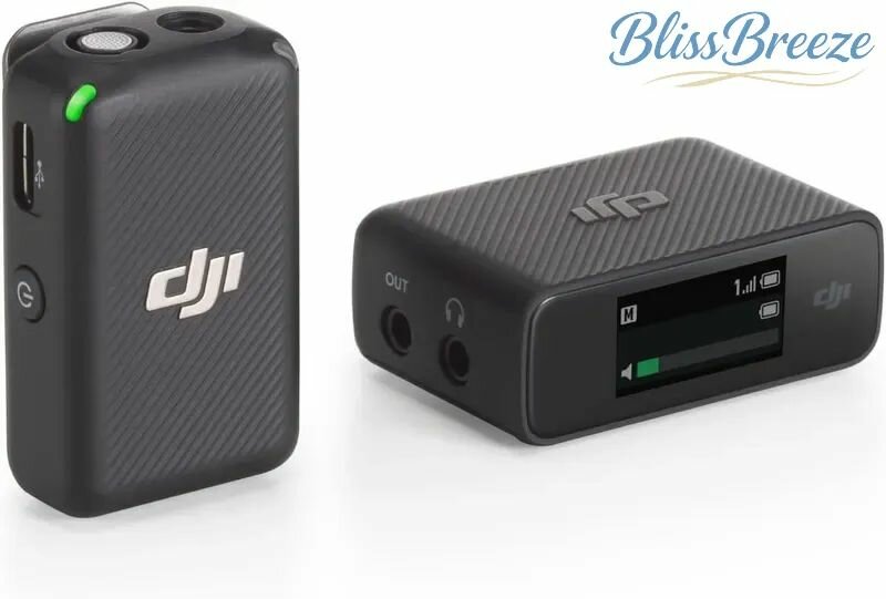 DJI Микрофон универсальный, черный матовый