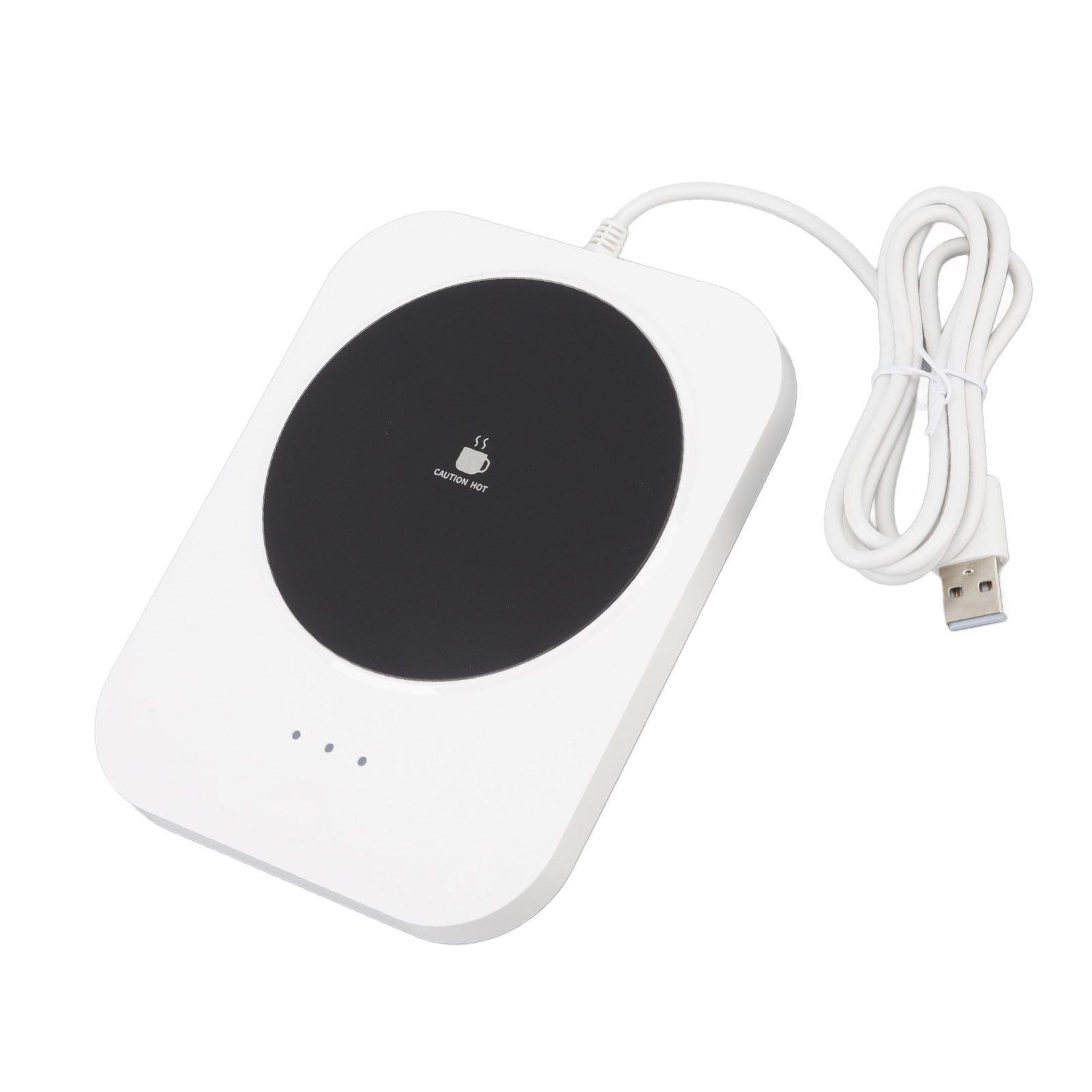 Подогреватель для напитков, умный, 55 ℃, постоянный теплый USB-источник питания, кофейная кружка, электрическая грелка для стола, 9 В, белый