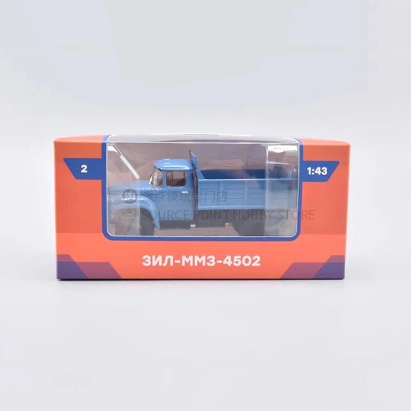 Масштаб 1:43, литой под давлением сплав ZIL-MMZ-4502, самосвал, игрушки, модель автомобиля MDTR002, классическая ностальгия, сувенирные подарки для взрослых, статический дисплей, 01