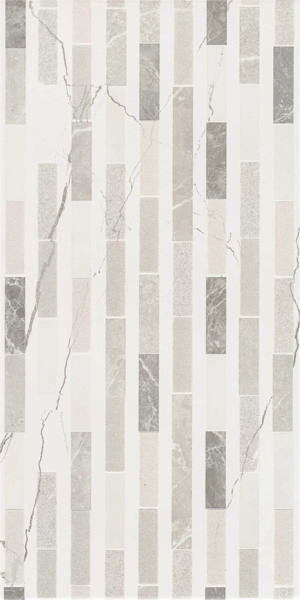 Плитка декор Axima Bonn White серая 600х300х9 мм Axima 9 020 645