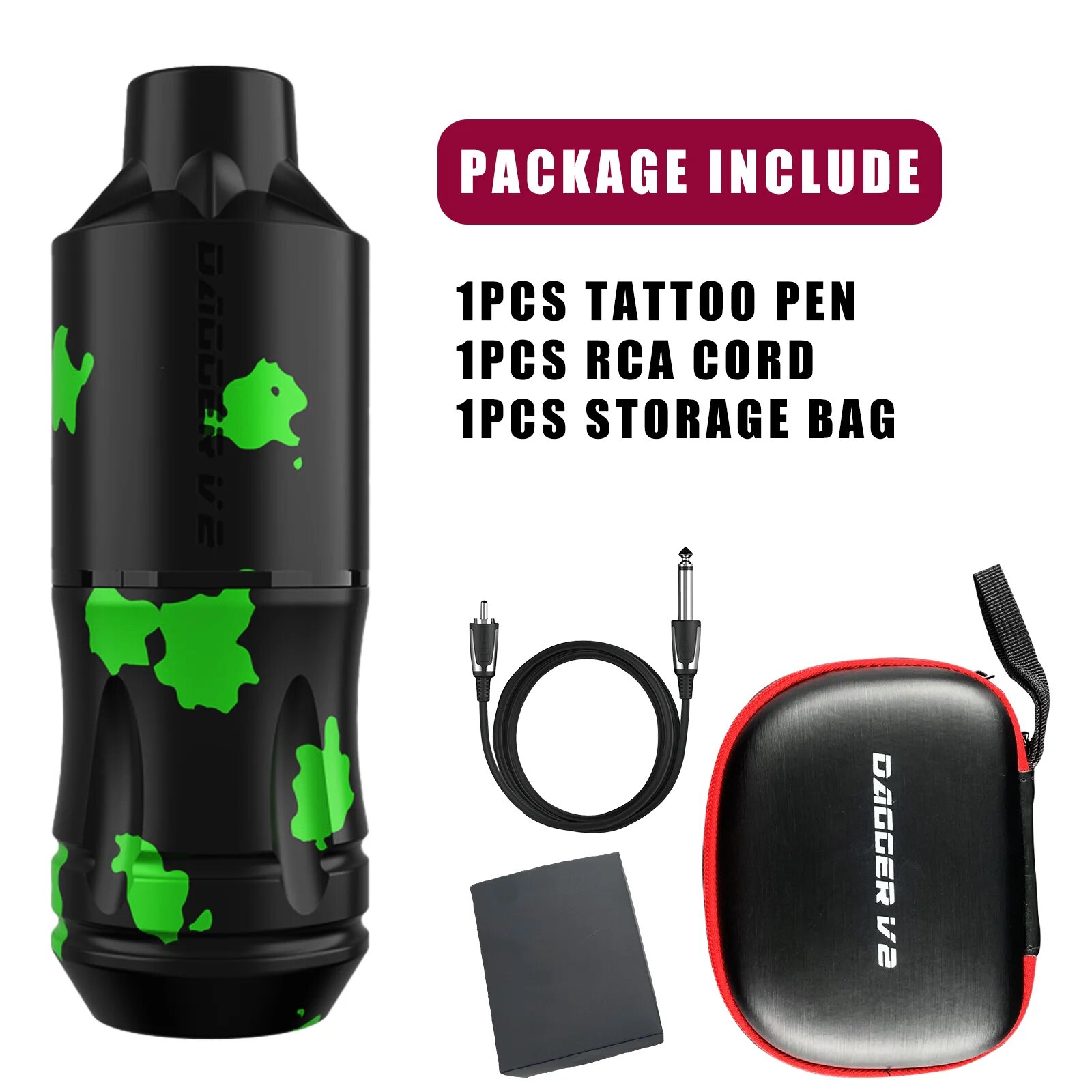 EZ Dager V2 Ротационная тату-машина DGV2-CM 3.2mm