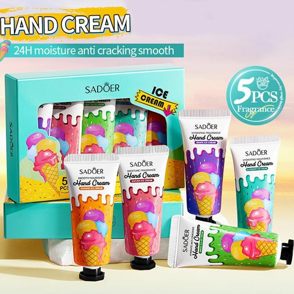 Увлажняющий крем для рук, набор из 5 предметов