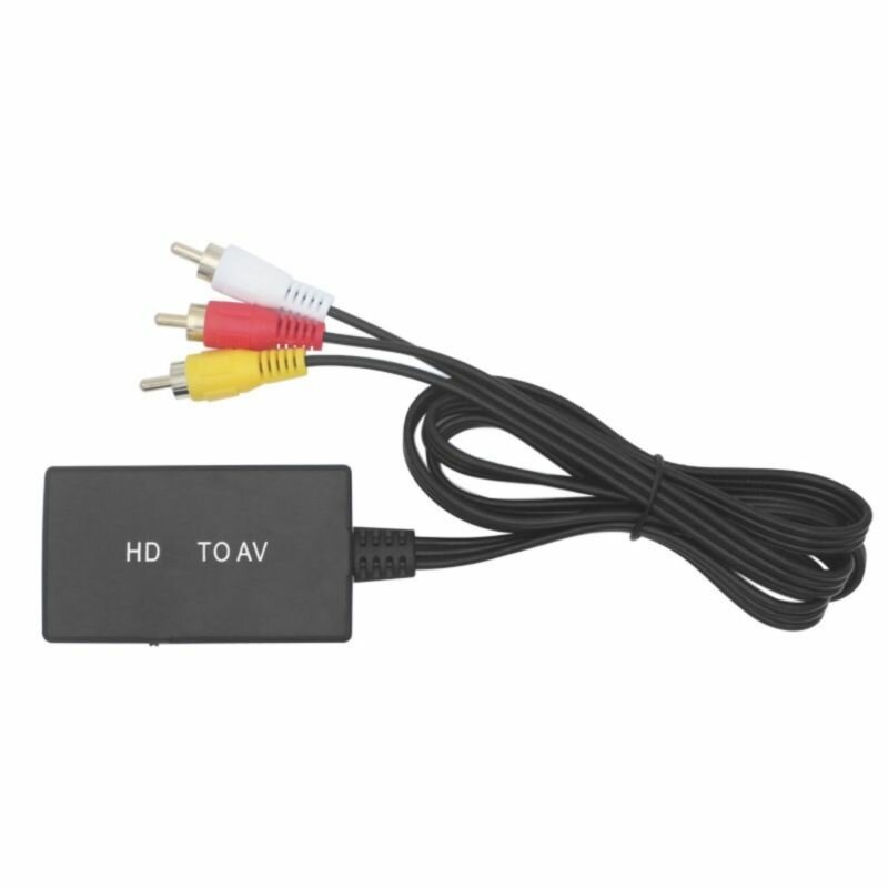 Конвертер аудио и видео с порта HDMI в AV 3RCA1080P