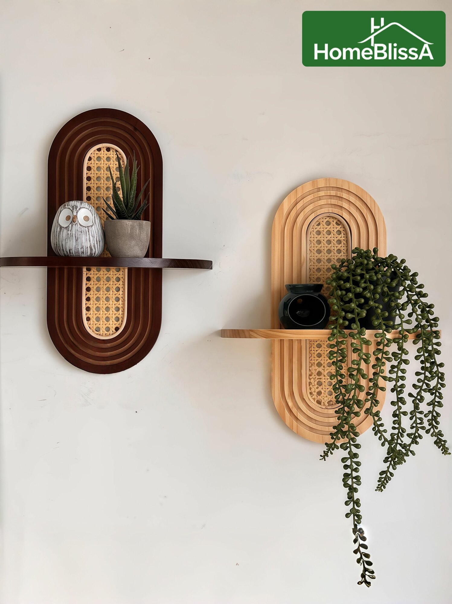 Полка Настенная Прямая в стиле бохо, Деревянная Полка настенная, минималистичный стиль, подарок на новоселье