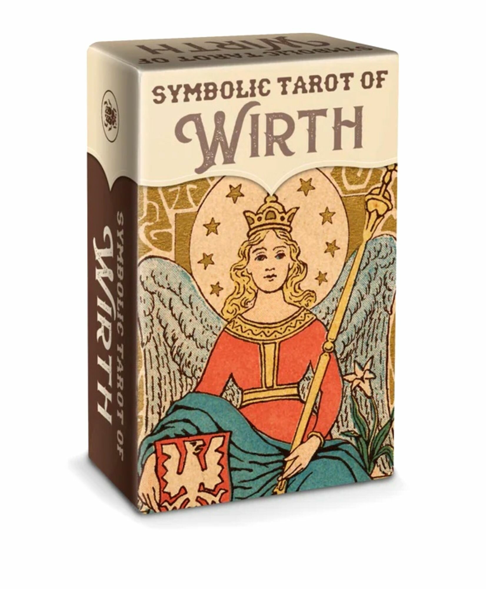 Карты Таро Symbolic Tarot of Wirth Mini Pocket Size Cards, Lo Scarabeo / Таро мини Символическое