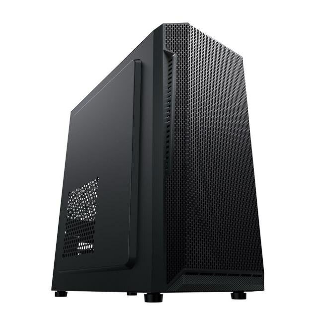 MO-TC300-000 Корпус ACD Coffre 104M mATX, Black, CPU 140mm, VGA 245mm, PSU 285mm, 2x3.5INT, 1x2.5INT, 2xUSB 2.0, 1xUSB