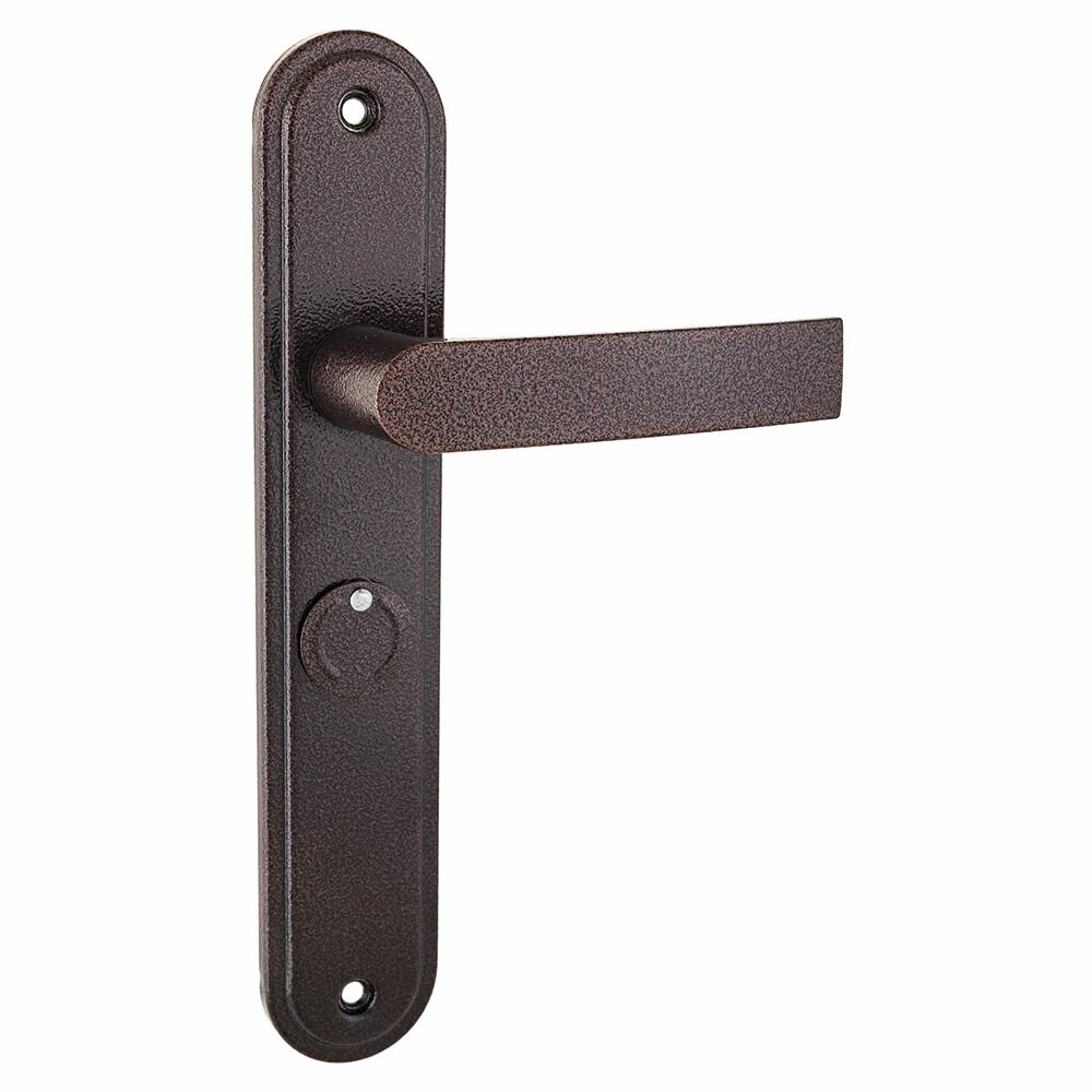 Ручки для входных дверей НР 1001-Х под сувальдный ключ медь