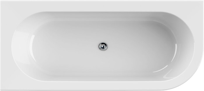 Акриловая ванна Cezares Slim SLIM CORNER-180-80-60-L-NERO-SET 180x80 см, левая, пристенная, черная матовая, асимметричная, с каркасом, со сливом-переливом