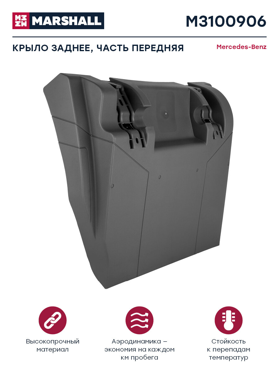 Крыло заднее часть передняя пластик лев MERCEDES