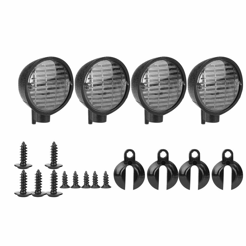 Крышка светодиодной подсветки для модели гусеничного трактора HSP REDCAT AXAIL scx10 Scale RC (круглая)