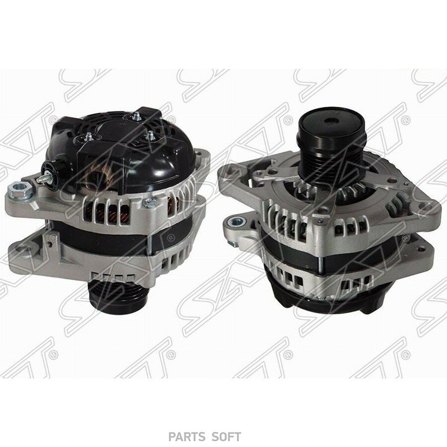 Генератор TOYOTA CAMRY/HIGHLANDER 3.5 09-/LEXUS ES/RX350 3.5 07- 2GRFE 12V 130A(восстановленный) от официального дистрибьютора, SAT, артикул ST2706031112