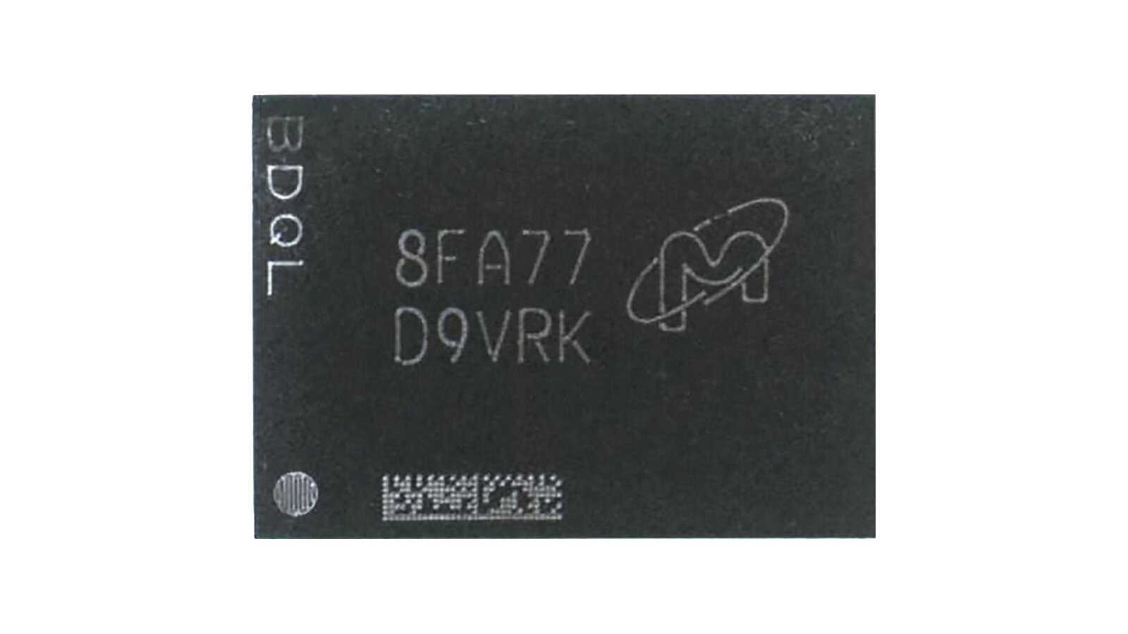 Видеопамять GDDR5X D9VRK 1Gb