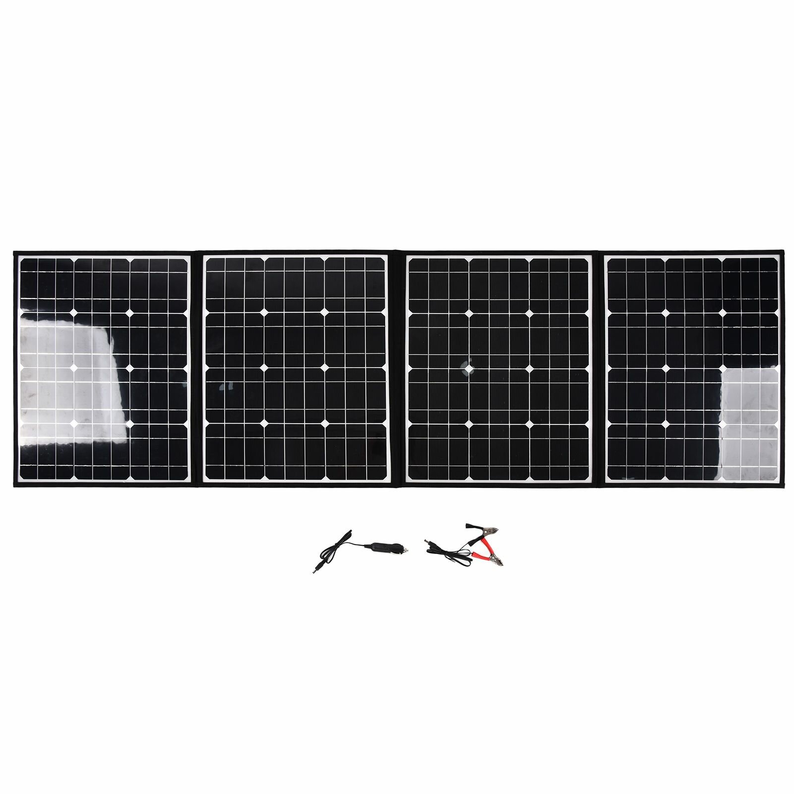 150Вт Складной Комплект Солнечных Панелей, водонепроницаемый, для кемпинга