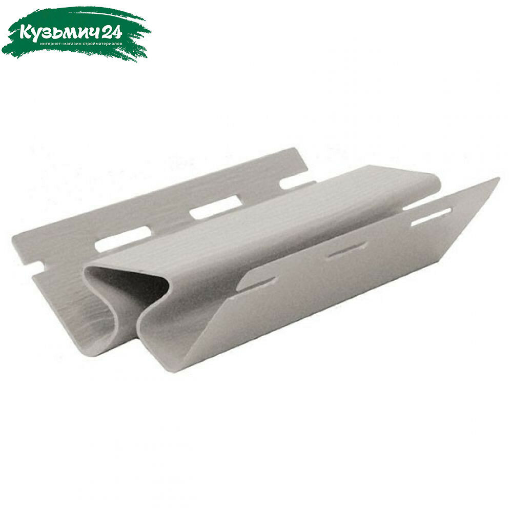 Сайдинг планка угол внутренний Белый, 1 шт.