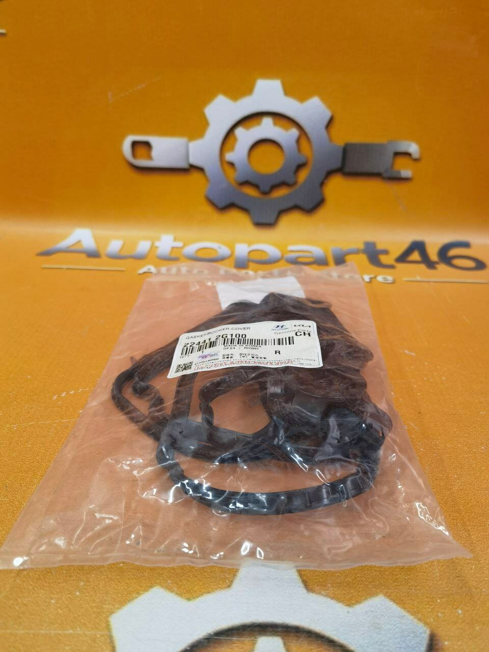 Прокладка клапанной крышки оригинал Киа Спортейдж 2010-, Соренто2009- двигатели 2.0 2.4 бензин KIA Sportage/Sorento