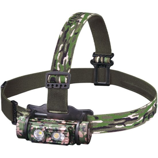 Фонарь налобный Fenix HM60R камуфляж 1200 люмен