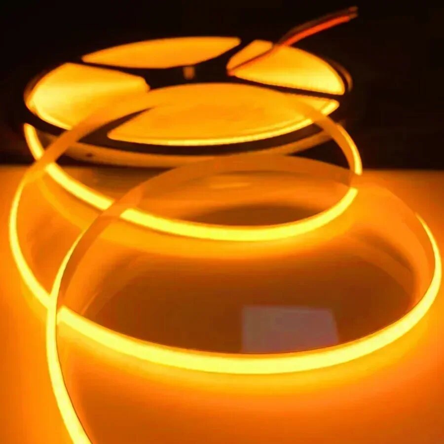 Светодиодная лента COB 220 В 0,5–10 м Гибкая лента Smart IC Не требуется драйвер Высокая яркость 240 светодиодов Линейное освещение RA95 Теплый ледяной синий