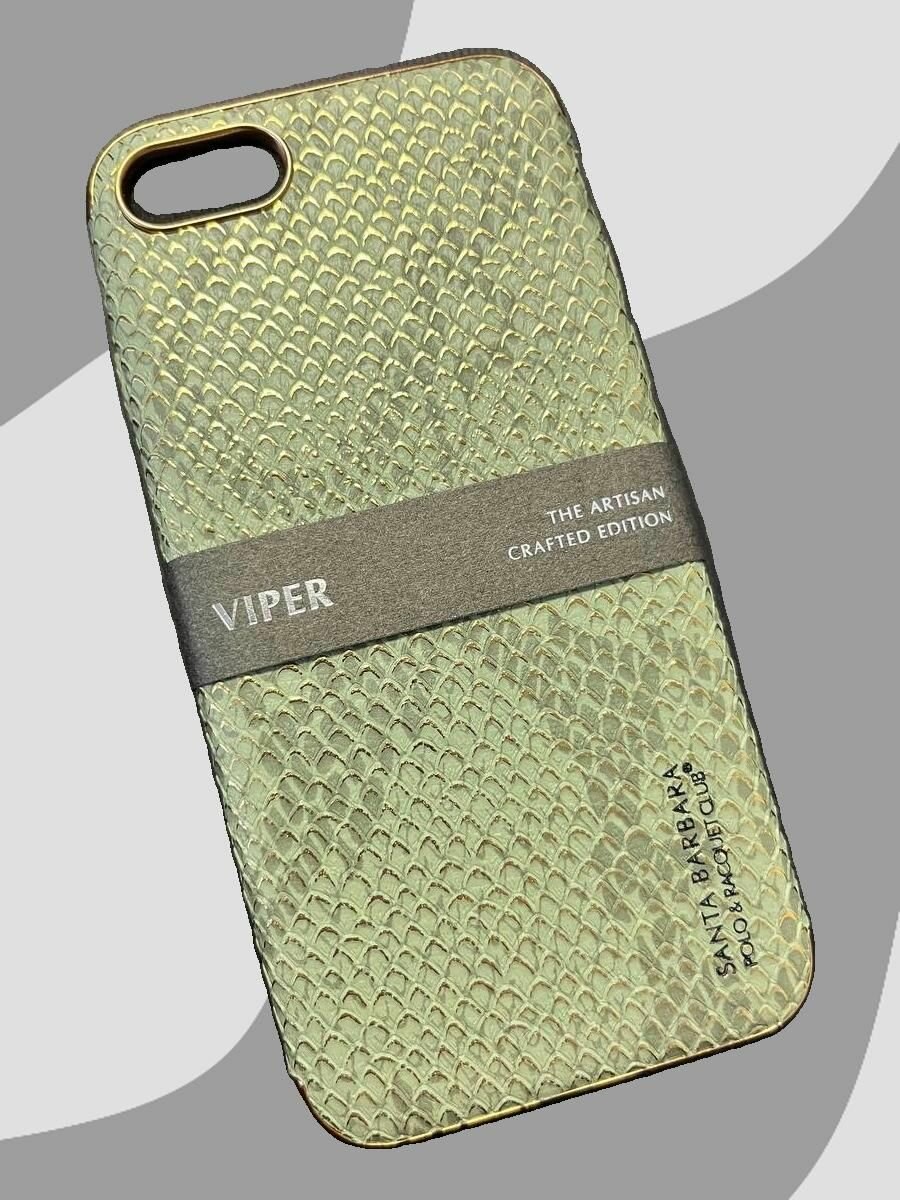 Чехол для iPhone 7 Santa Barbara VIPER (зеленый, золотистый)