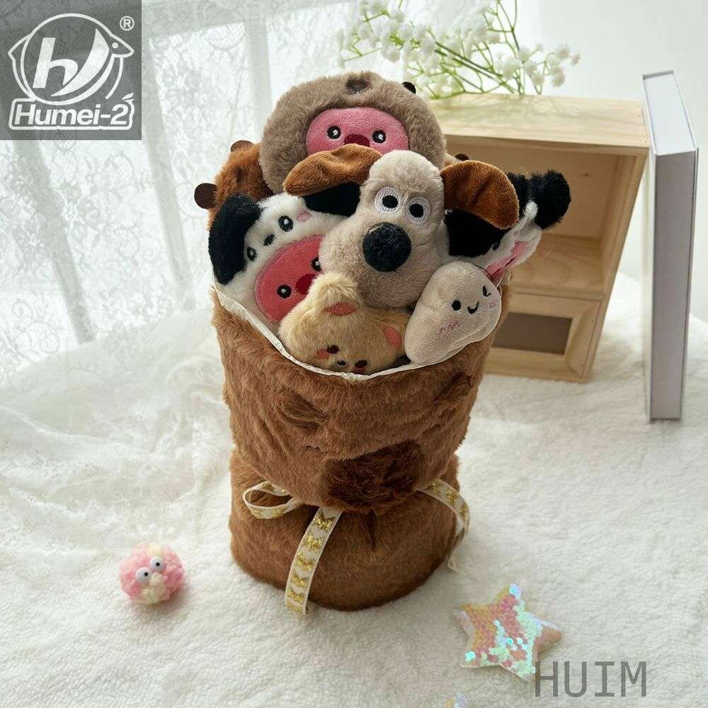 Мягкая игрушка с цветами/Букет из плюшевых игрушек "Капибала"