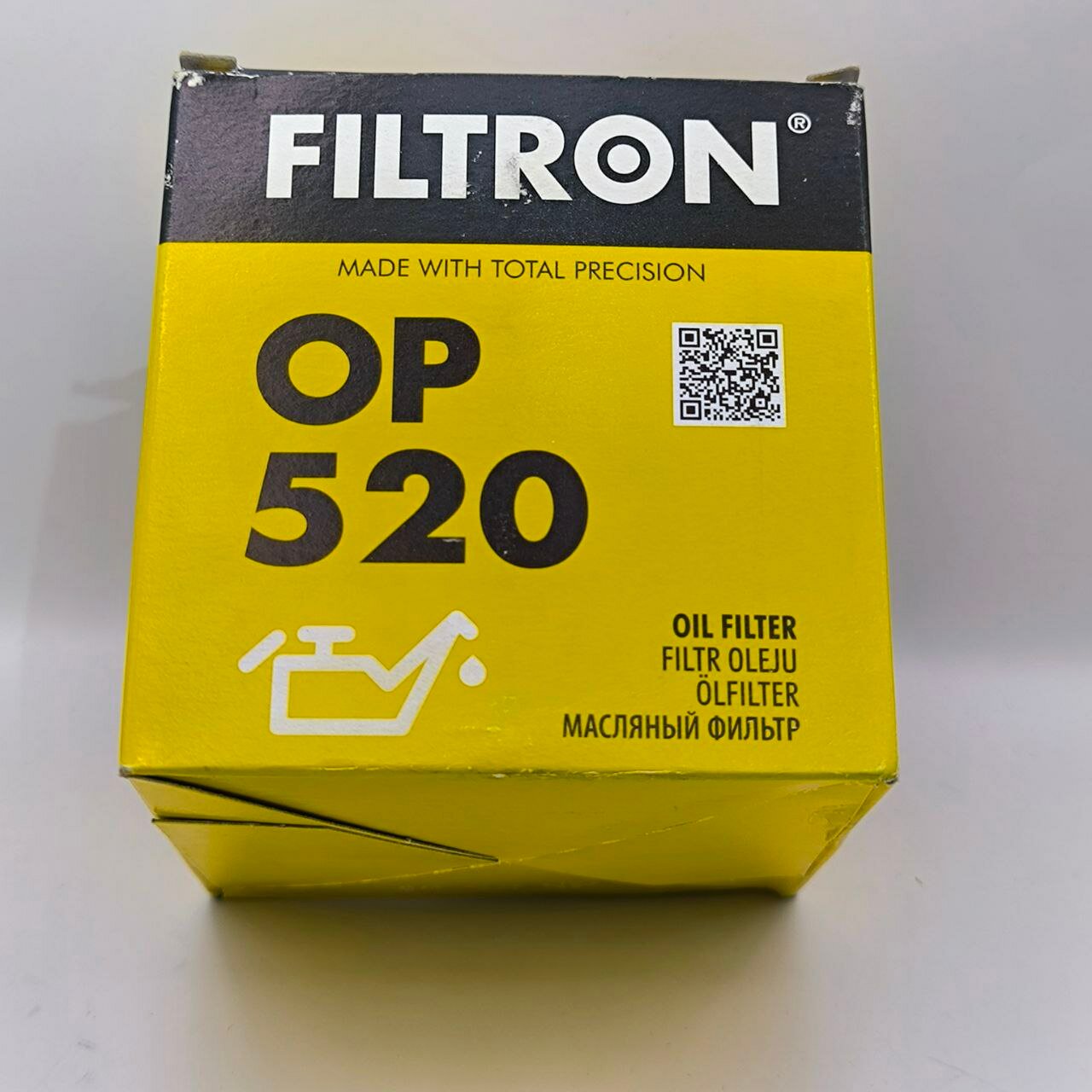 Фильтр масляный FILTRON OP 520 ВАЗ2105-07 (OP520)