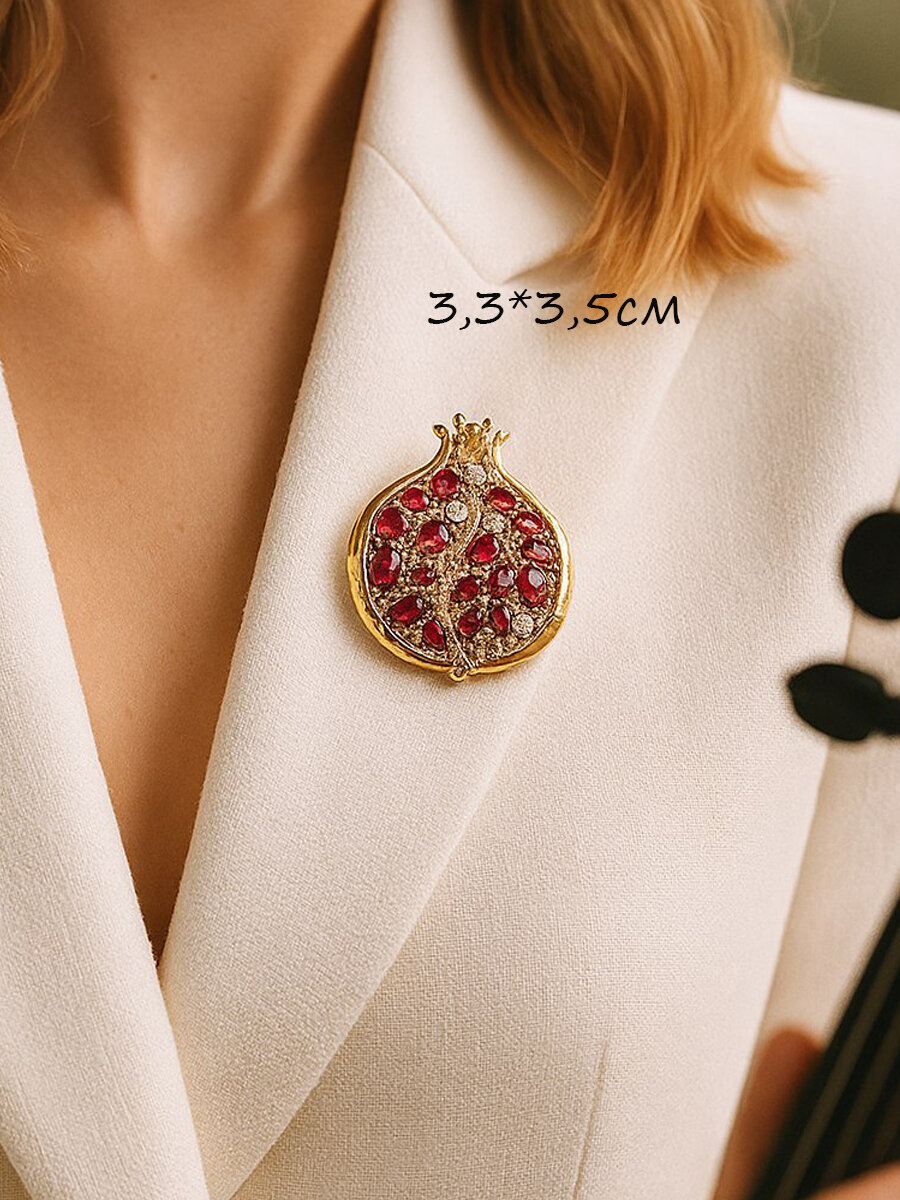 Брошь, кристалл