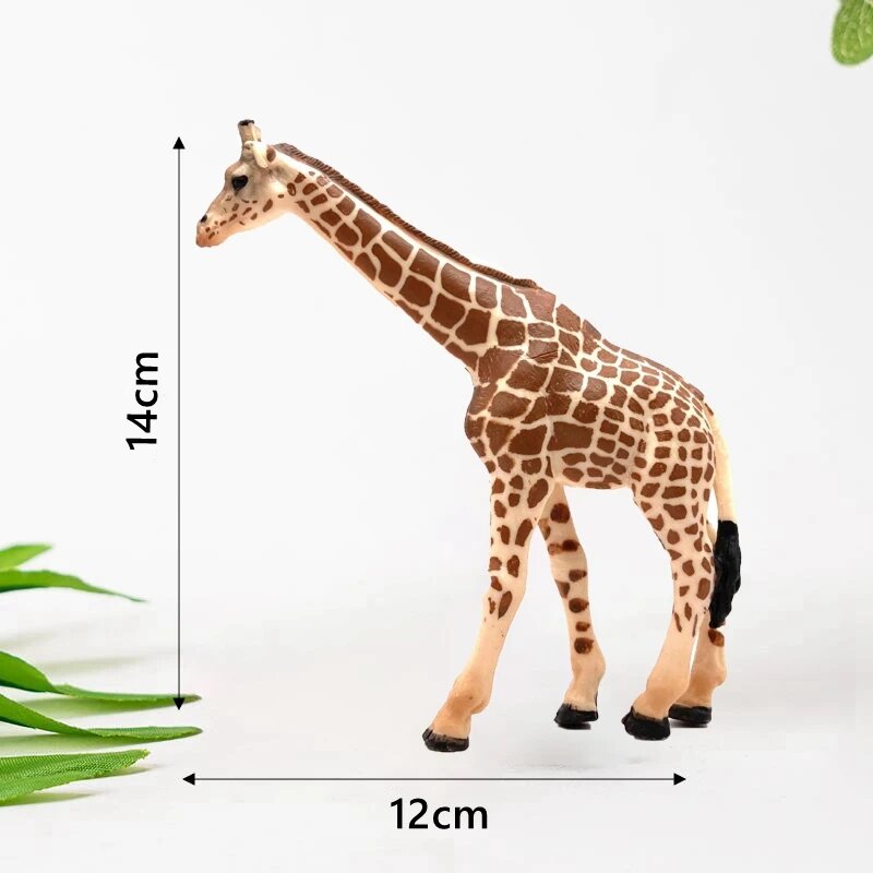 Фигурка жирафа 14см, цвет: giraffe