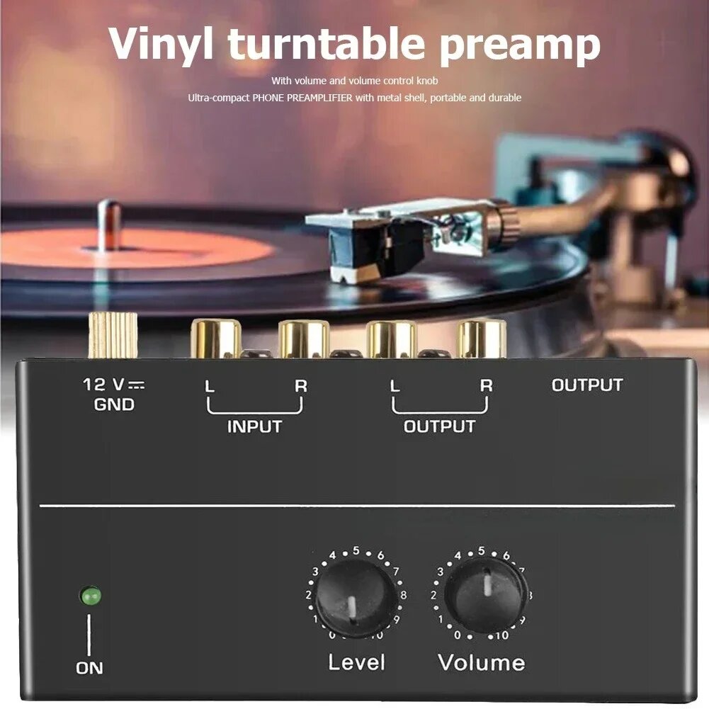 TenYua PP500 Phono Preamp с EU Plug — фото 1