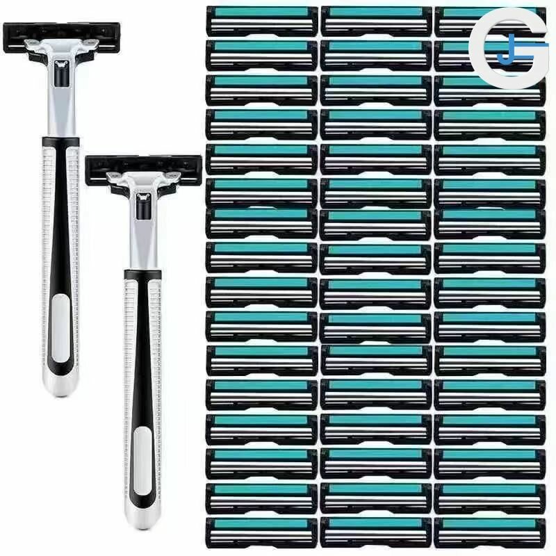 Мужская бритва/2 держателя лезвий 60 лезвий