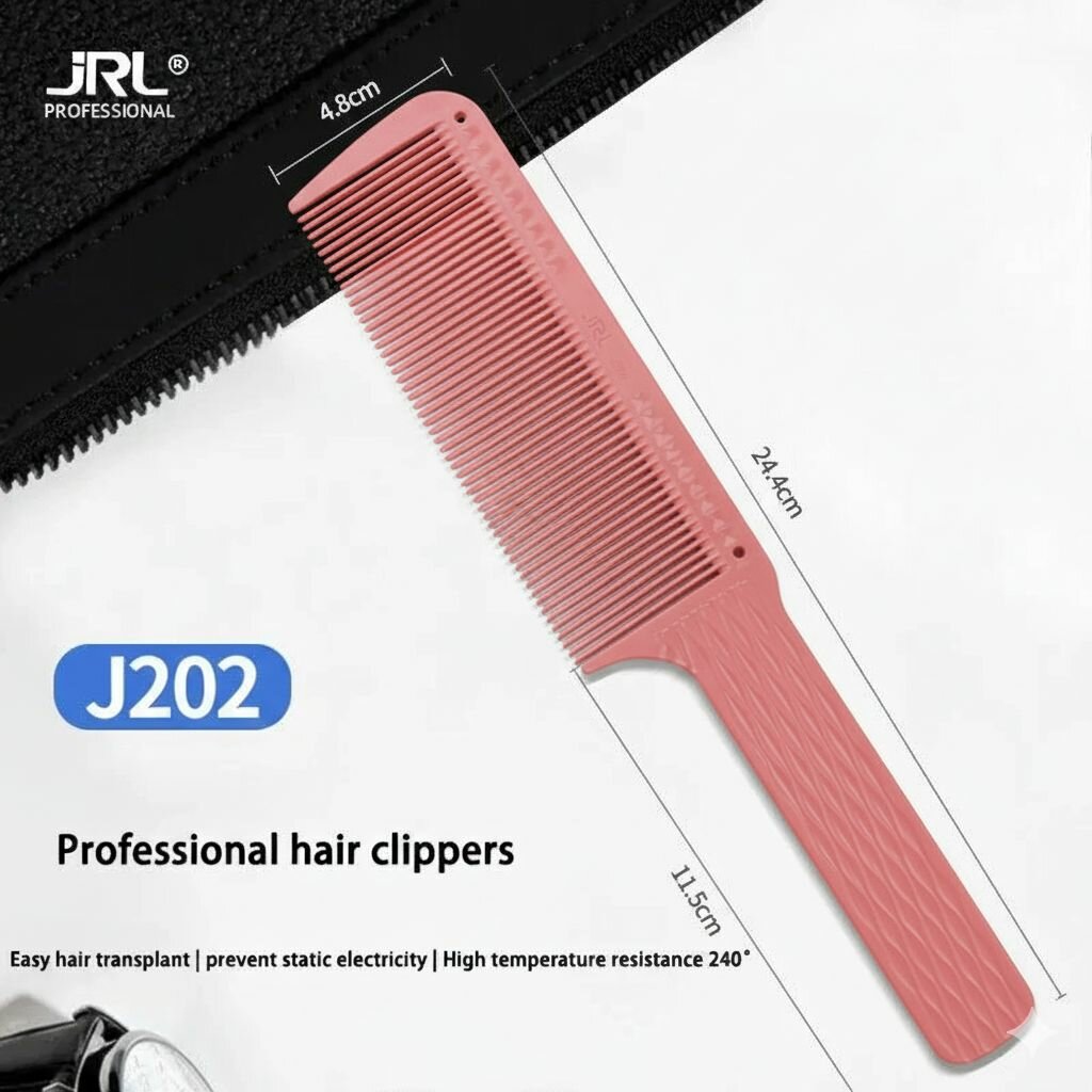 JRL Гребень для работы с машинкой, с утюжком 244мм