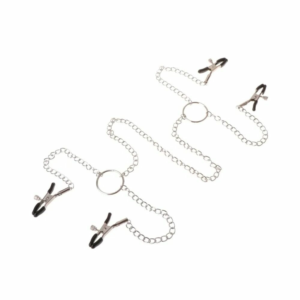 Двусторонние зажимы для сосков, стимулятор сосков